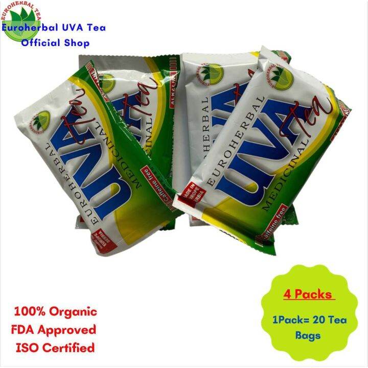 UVA Tea 4 Packs/ Organic Medicinal Tea | Lazada PH