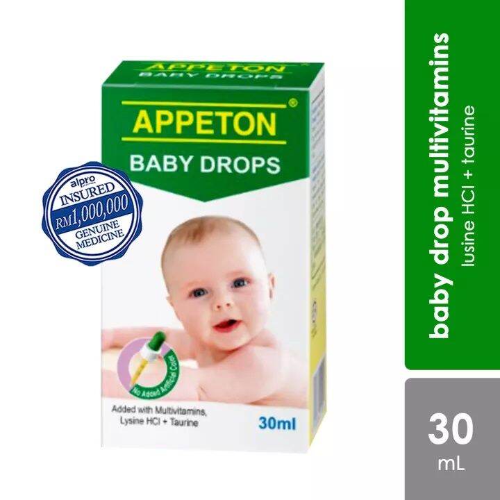 Appeton Multivitamin Baby Drops (30ml) | Lazada