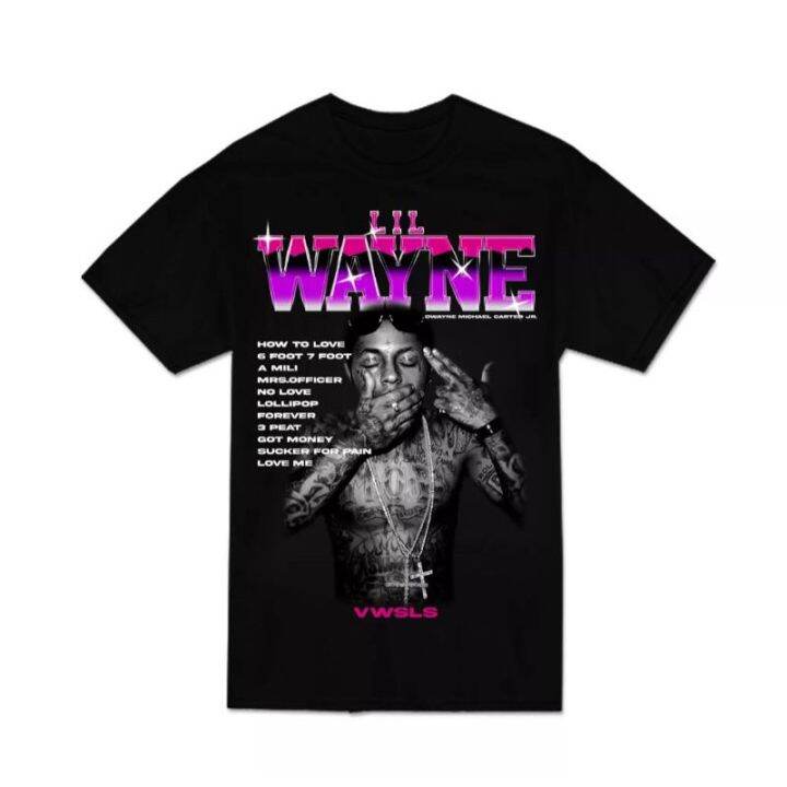 LIL WAYNE - VIEWSUALS (HEAVYWEIGHT TEE)T-ShirtsShirts | Lazada PH