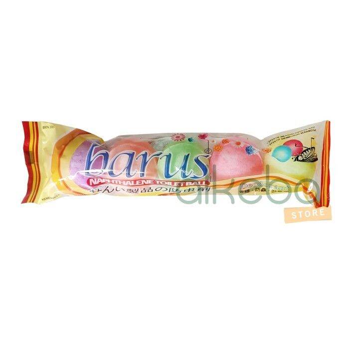 Toilet ball Kamper Warna Bola Ping pong isi 5 pcs merk Barus kamper WC ...