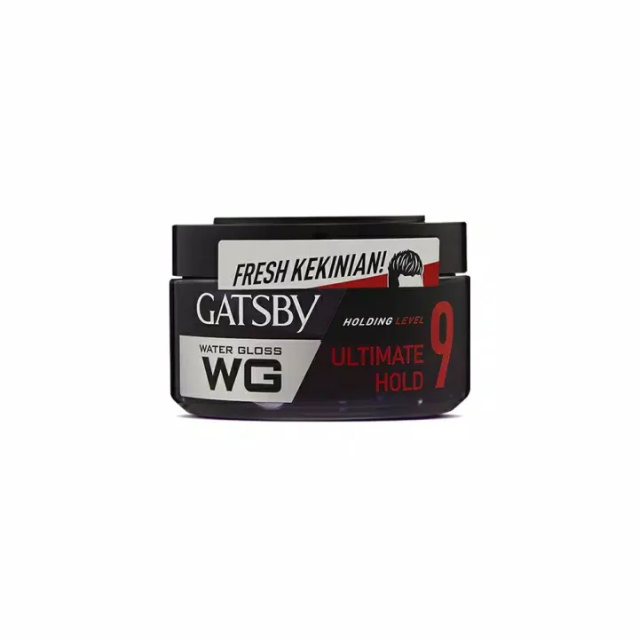 [ minyak rambut gel ] gatsby gel ultimate hold terkuat level 9 75g ...