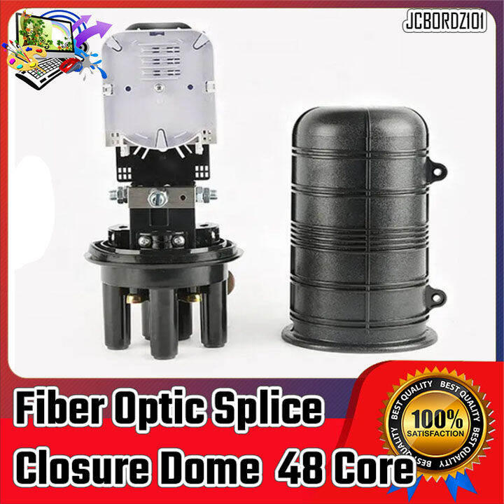 Fiber Optic Splice Closure Dome/48CORE 1IN 4OUT T-9 cap joint box SIZE ...