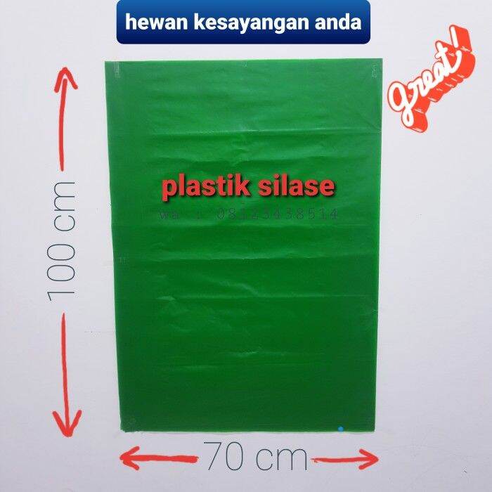 Plastik Silase Fermentasi Pakan Ternak - SANGAT TEBAL (70 Mikron ...