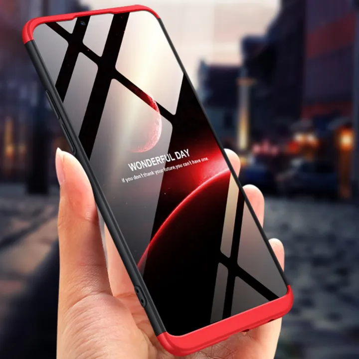 {Hot} OPPO A 5 A5 CPH1809 360องศาเต็มร่างกายป้องกันเคลือบฮาร์ดปกกรณี ...