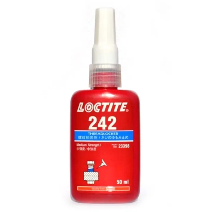 LOCTITE 242 Threadlocker Blue Medium Strength 50 ml - Lem Baut | Lazada ...