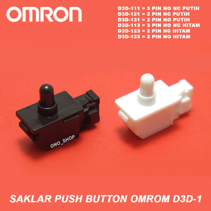 Saklar Push Button Omron D3D-1 | Lazada Indonesia