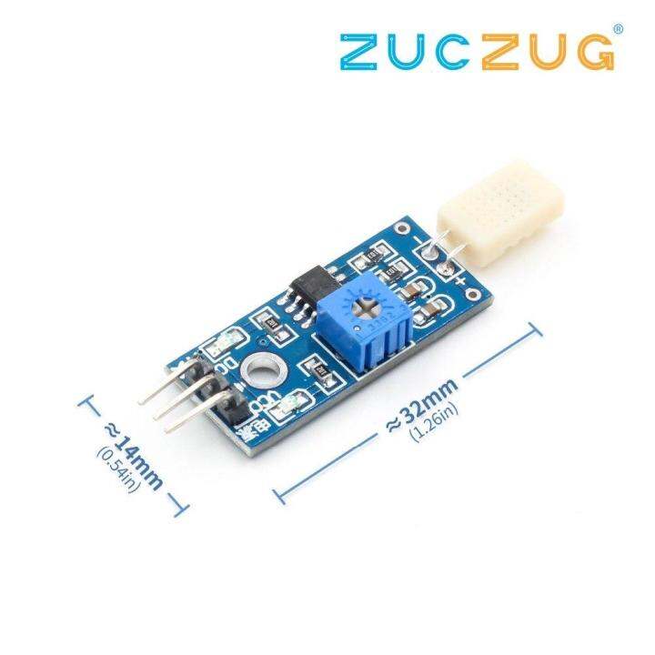 HR202 Humidity Detection Sensor Module DC 3.3V-5V LM393 Chip (3 wire system) | Lazada