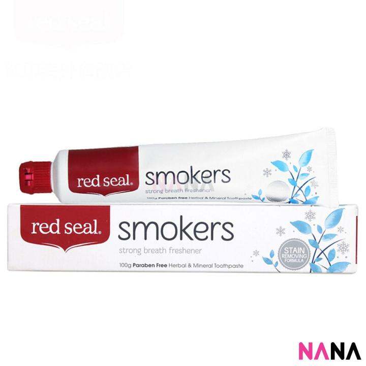 Red Seal Smokers Toothpaste 100g | Lazada Singapore