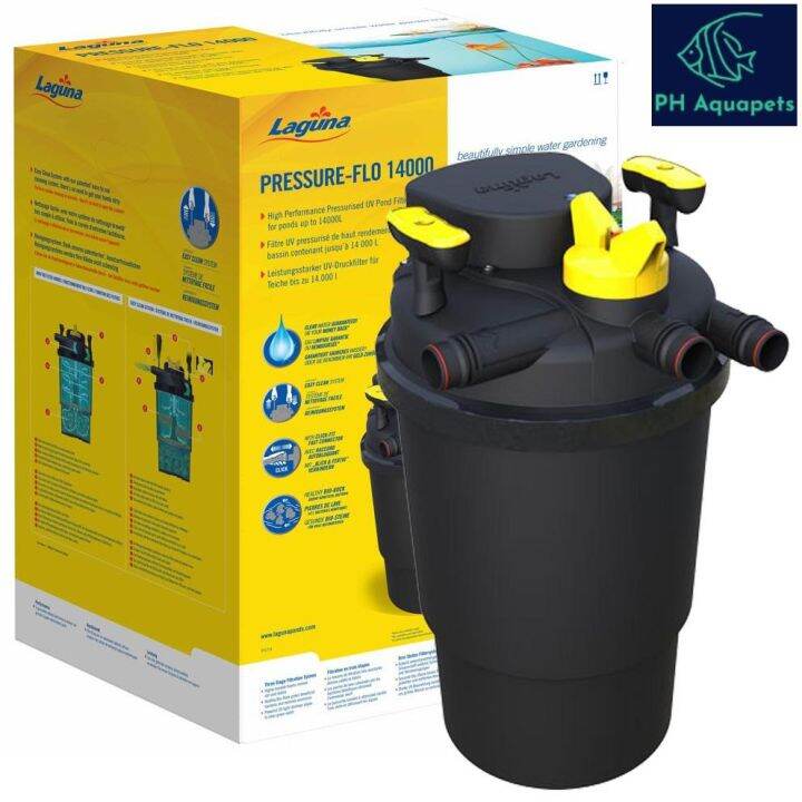 Laguna Pressure Flo 14000 High Performance Pond Filter (24W UVC) | Lazada