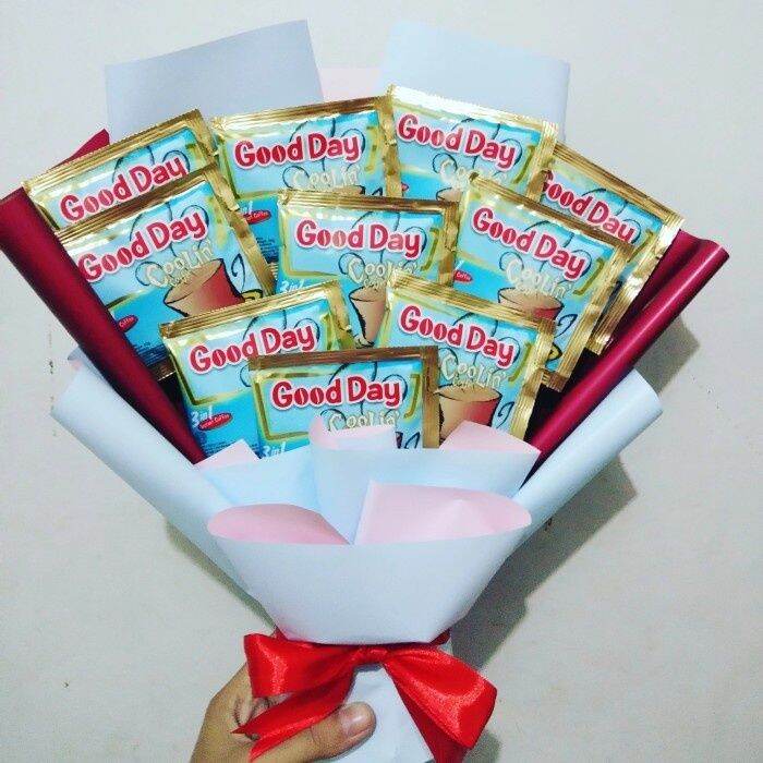 Buket Kopi Good Day Ulang Tahun / Wisuda/ Anniversary/ Valentine ...