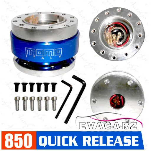 Momo Quick Release Hub Adapter Kit (Blue) | Lazada PH