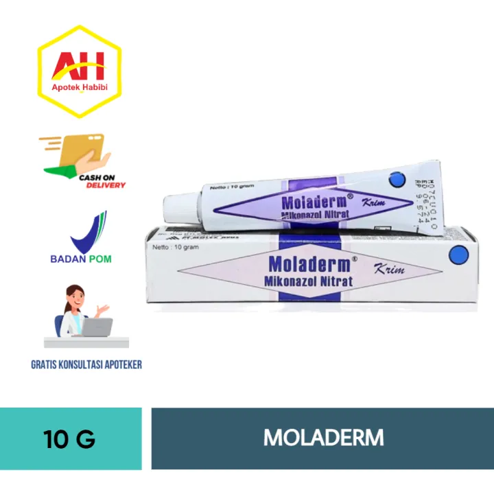 Moalderm Mola derm Moladem krim Cream Krim gatal jamur Krim Moladerm ...