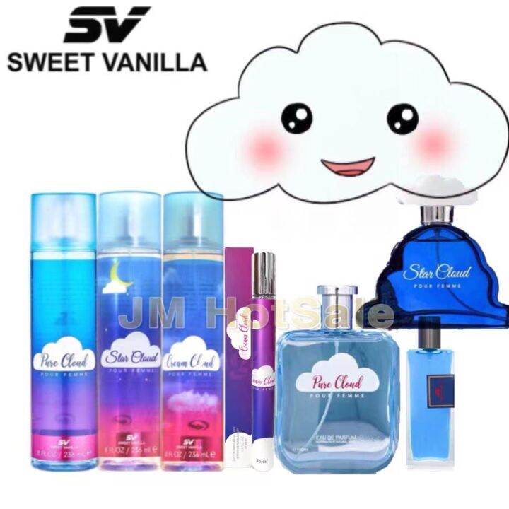 Sweet Vanilla Pure CLoud/Star Cloud/Cream Cloud POUR FEMME 35ML/65ML ...