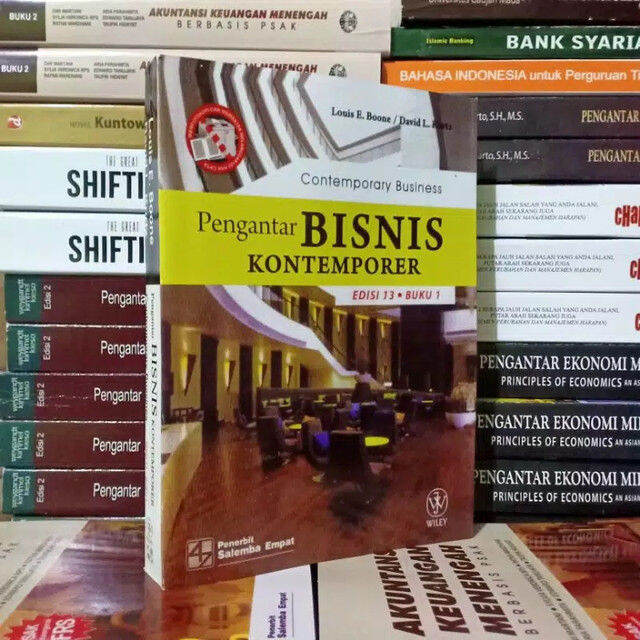 Pengantar BISNIS KONTEMPORER edisi 13 buku 1 Louise E. Boone | Lazada ...