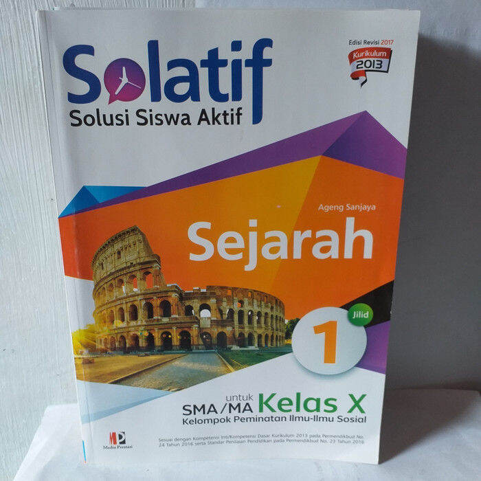 Buku Solatif Sejarah SMA/MA Kelas X | Lazada Indonesia