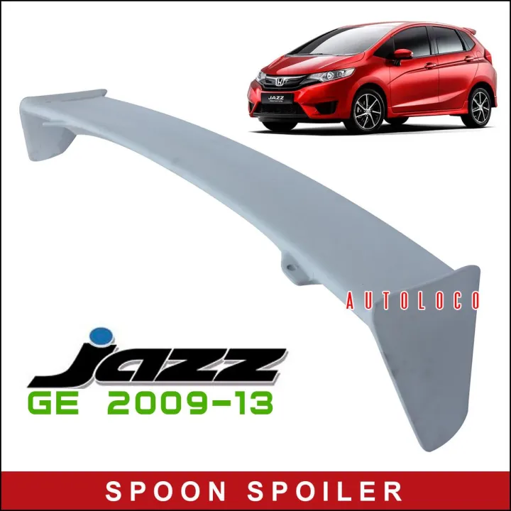 Spoon Spoiler for Honda Jazz GE 2008 2009 2010 2011 2012 2013 (Plastic ...