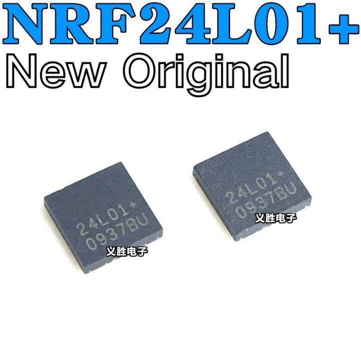 New Original NRF24L01+ Chip 24L01+ NRF24L01P QFN20 Wireless Radio Frequency IC | Lazada.co.th