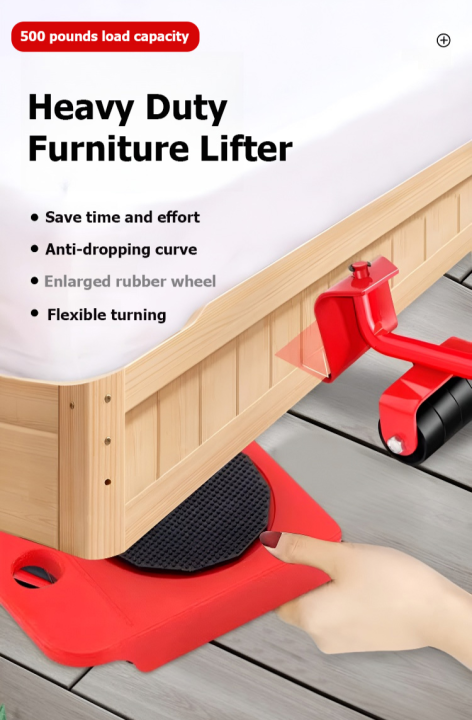 jiketai Multi-functional Heavy Duty Furniture Lifter Furniture Mover ...