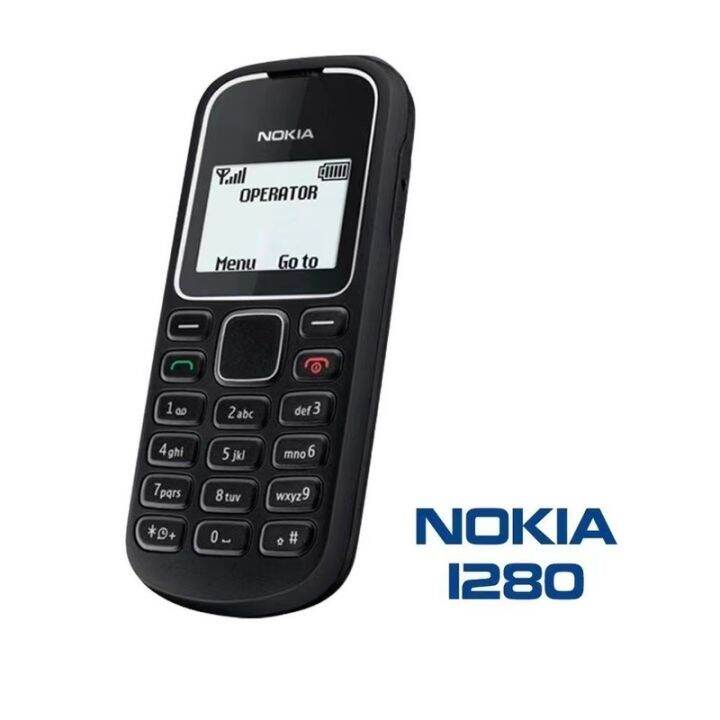 Nokia Mobile Phone Push Button NOKIA 1280 (Black)New Model | Lazada PH