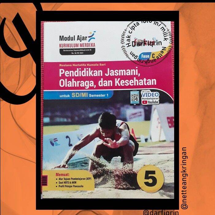 LKS PJOK Penjas Kelas 5 Semester 1-SD/MI KURMER Kurikulum Merdeka-Fokus-HOTS | Lazada Indonesia
