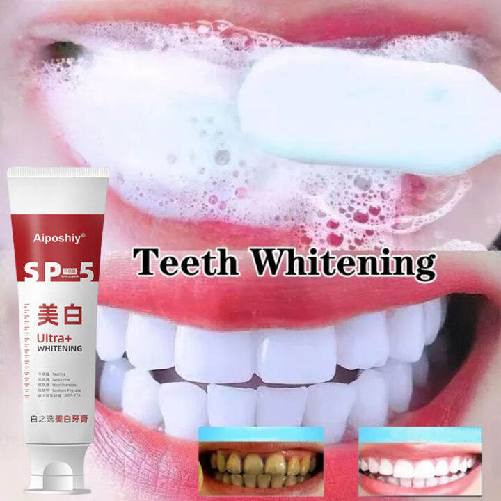 Teeth Whitening Toothpaste Toothpaste Tooth Whitening Niacinamide ...