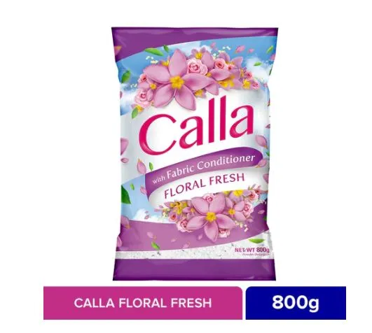 Calla Laundry Detergent Powder Floral Fresh 800G | Lazada PH
