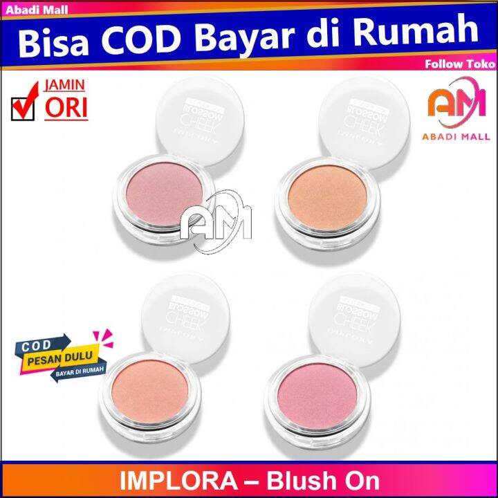 Implora Cheek Blossom Blush On Perona Pipi Yang Waterproof Dan Tahan ...