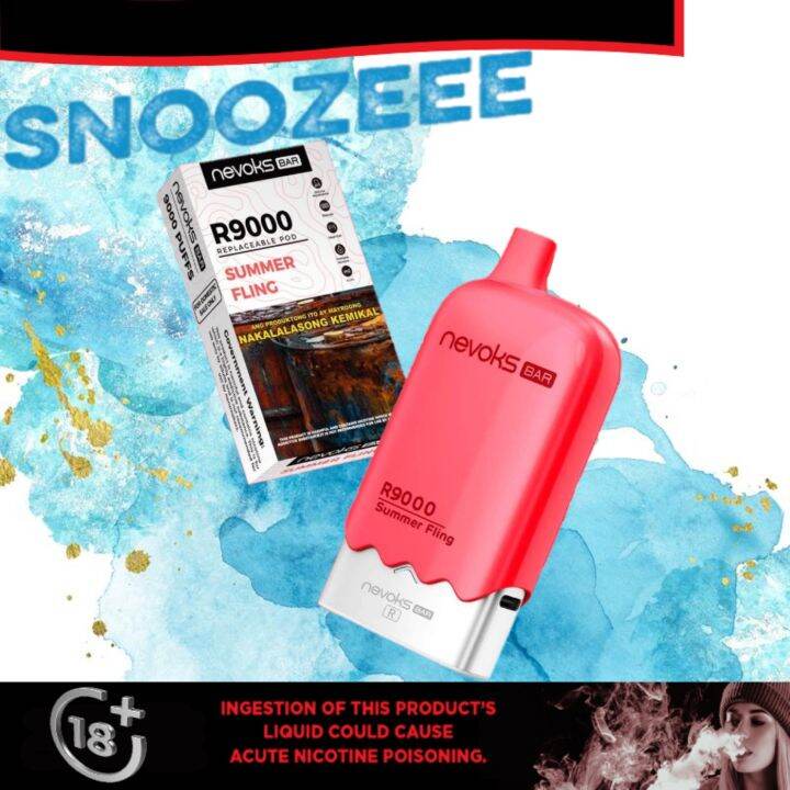 NEVOKS BAR R9000 750MAH LEGIT! | Lazada PH