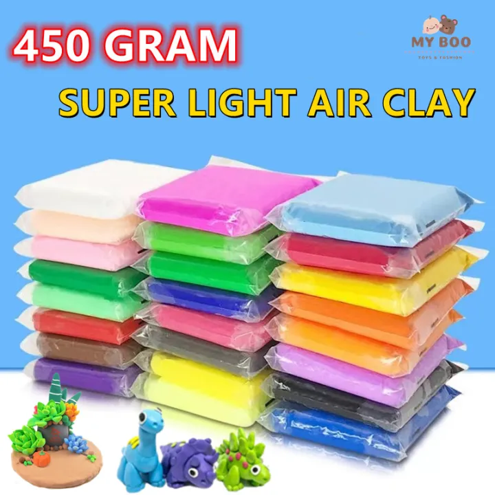 450 GRAM SUPER lightweight air-dried clay, light clay clay for arts and ...
