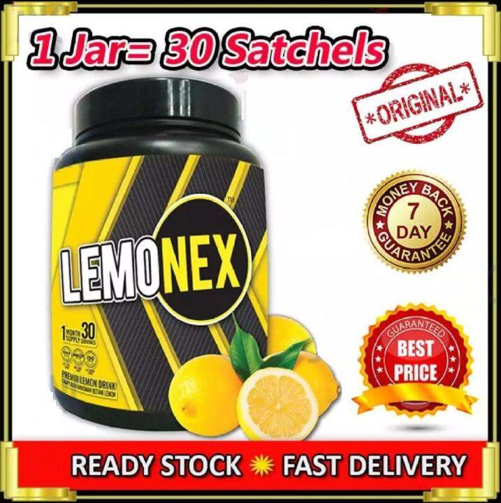 Lemonex Fat Burner 30 Sachets [ Original ] With Hologram QR Scan ...