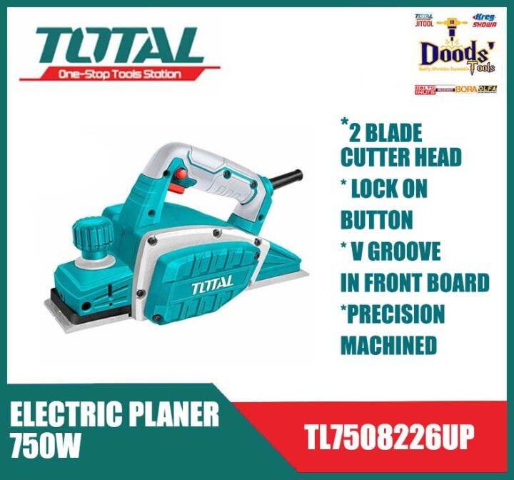 TOTAL ELECTRIC PLANER 750W TL7508226UP | Lazada PH