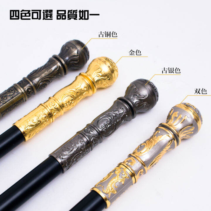 Stainless steel walking stick sword outdoor self-defense sword stick in ...