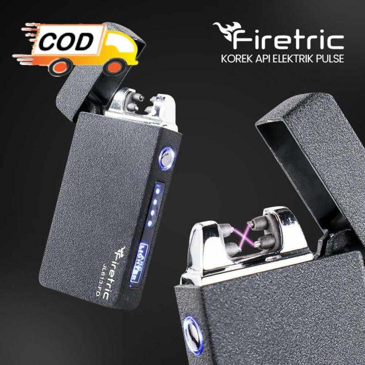 Korek Api Elektrik Pulse Plasma Double Arc Lighter | Lazada Indonesia