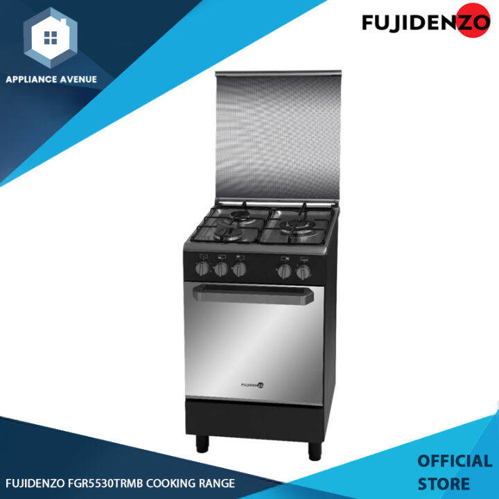Fujidenzo 50x55cm Cooking Range, 3 Gas Burner, Gas Oven FGR-5530VTMB ...