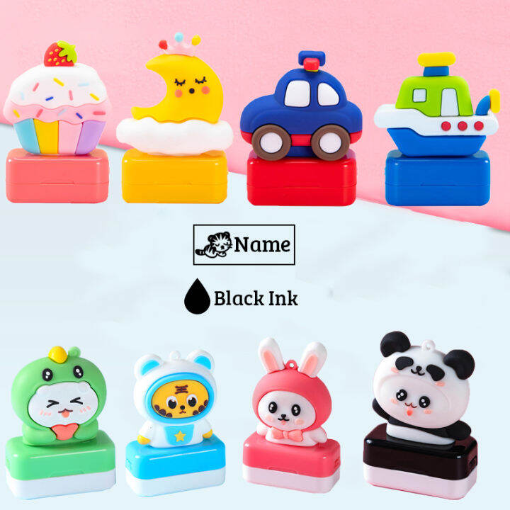 Customized Name Stamp Paints Personal Student Child Baby Engraved ... Customized Name Stamp Paints Personal Student Child Baby Engraved ...