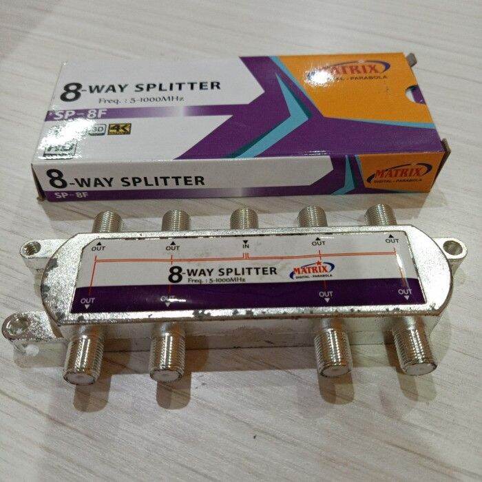 Splitter Matrix 8 Way | Lazada Indonesia