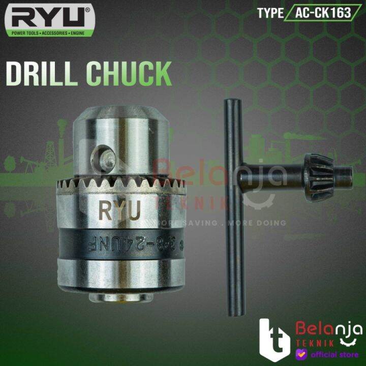 Ryu Key Drill Chuck 10MM 24 UNF Kepala Bor Kunci | Lazada Indonesia