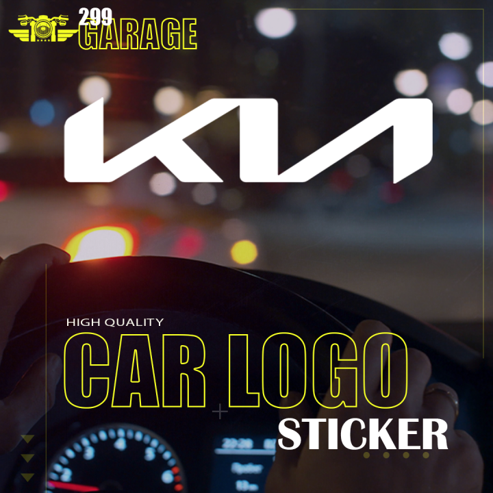 KIA CAR LOGO STICKERS (Vinyl) | Lazada PH
