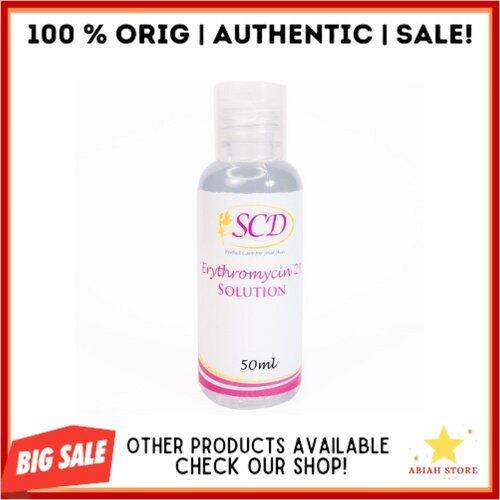 SCD Toner Erythromycin 2% Solution 50ml (from Acne Set) for Pimples ...