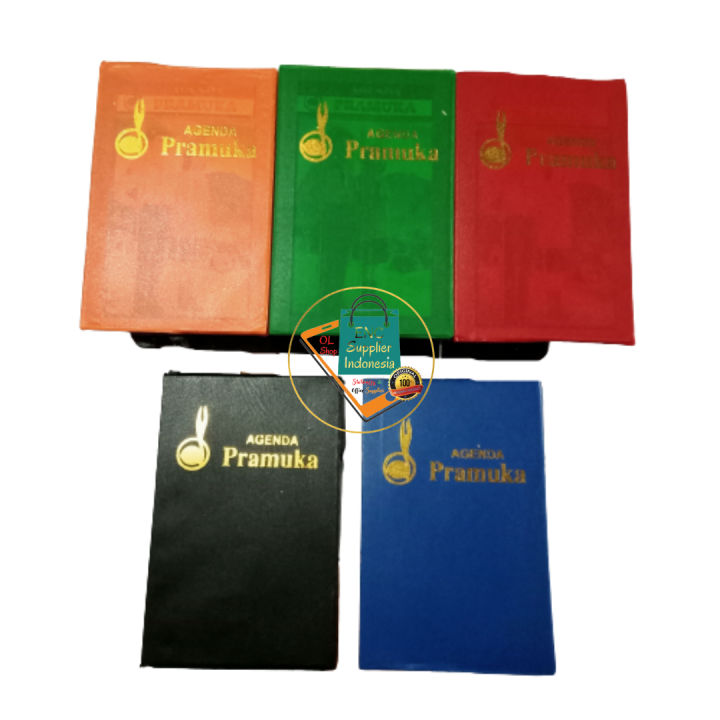1 buah buku agenda Pramuka tebal cover sampul warna per pcs | Lazada ...