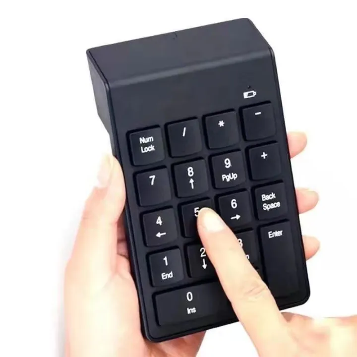 Keyboard 2.4G Desk Wireless Numeral Keypad Banking Password Keyboard ...
