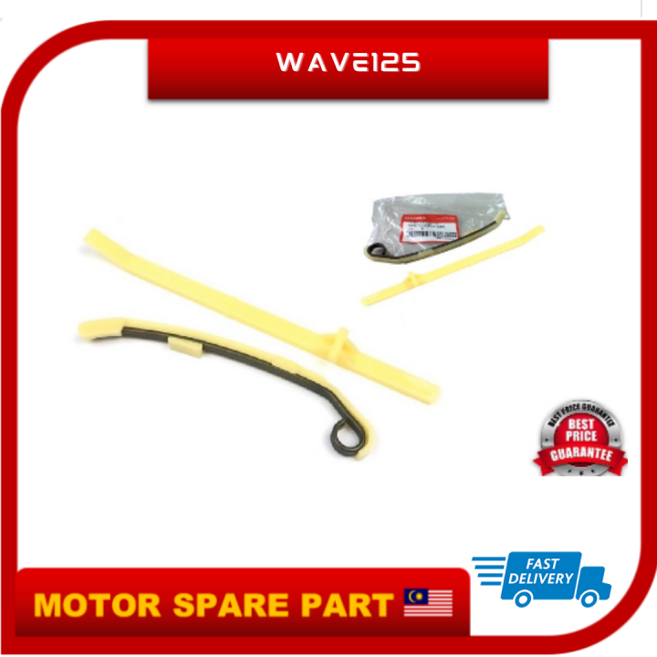 HONDA WAVE125 TENSIONER GUIDE TIMING CHAIN KAYU CAMCHAIN CAM CHAIN ...