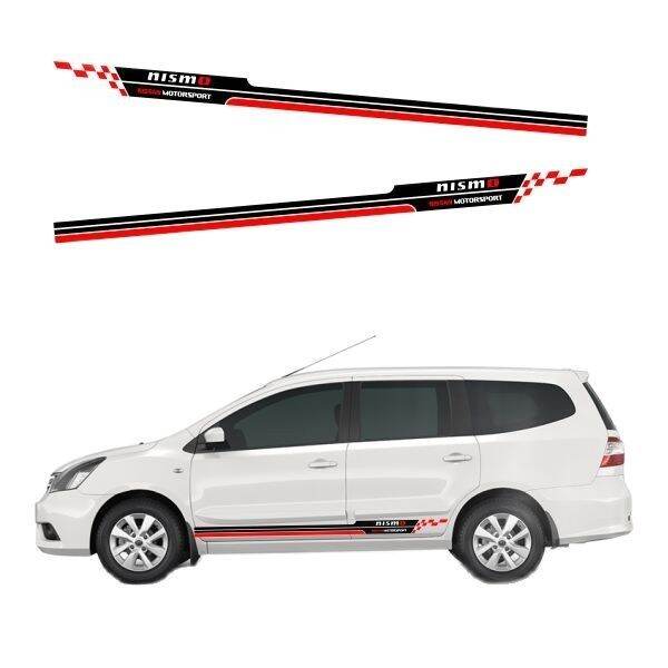 Sticker Body Stripe Nissan Grand Livina NISMO Nissan Motorsport ...
