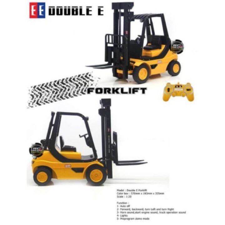 🇲🇾Ready Stock⚡️Double Eagle E521-003 Remote Control Forklift Heavy Duty ...