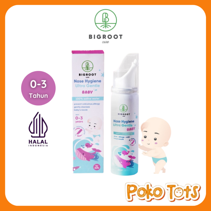 Bigroot Baby Nose Hygiene Ultra Gentle 50ml Spray Pelega dan Pembersih ...
