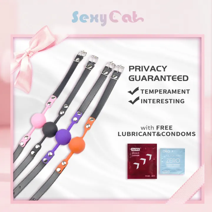 Silicone Sexy Ball Gag Slave Harness Bondage Bdsm Fetish Mouth Restraints Toy For Women For Men