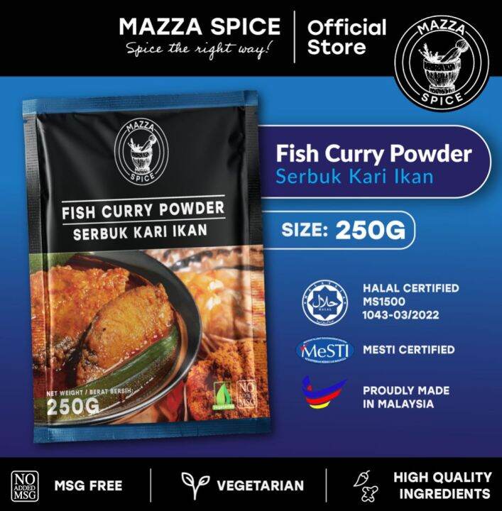 Mazza Spice Fish Curry Powder / Serbuk Kari Ikan | Lazada