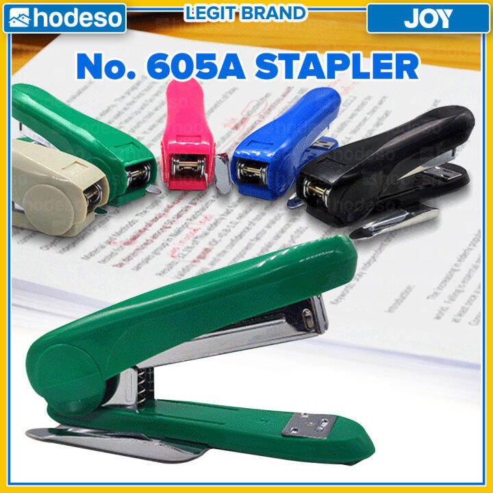 Hodeso I JOY Stapler With Staple Wire Remover No. 605A , Office Stapler ...