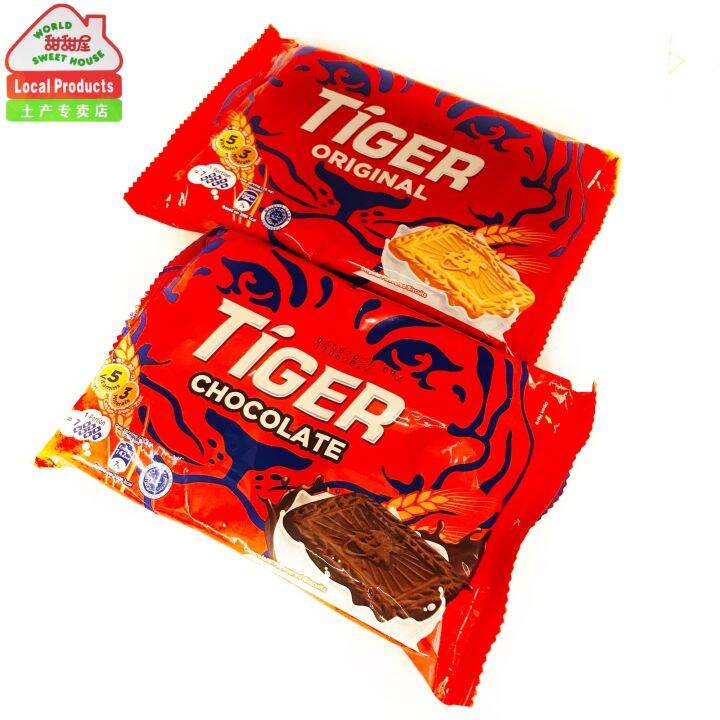 Tiger Original / Chocolate Biscuit 144.4g | Lazada