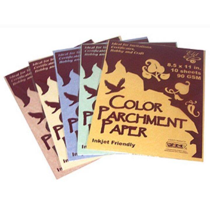 Color Parchment Paper (10sheets) | Lazada PH
